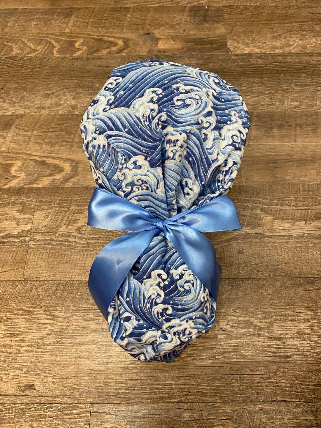 Satin Lined Ponytail Scrub Cap, Satin Lined Scrub Cap, Silk Lined Scrub ...