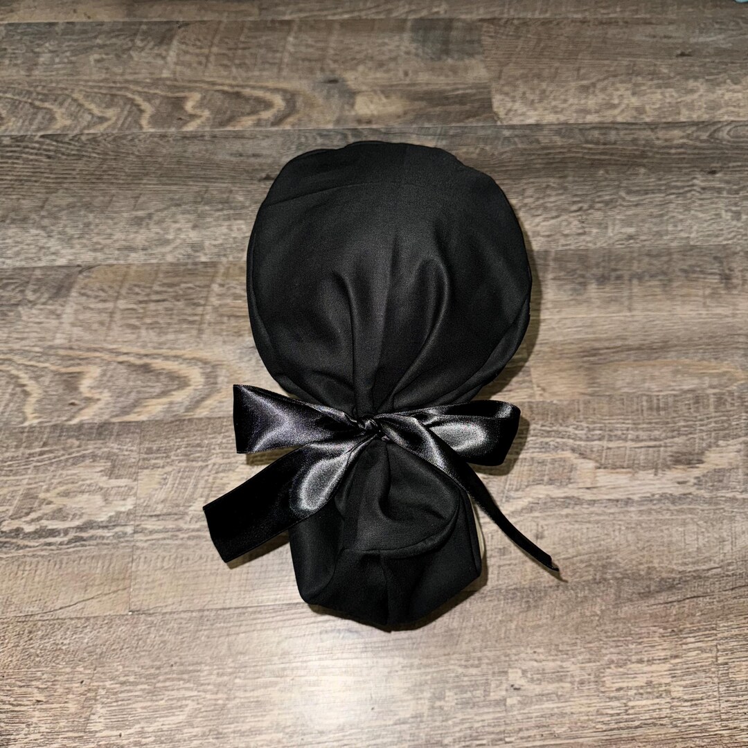 Satin Lined Scrub Cap Ponytail Silk Lined Scrub Cap Scrub Caps for ...