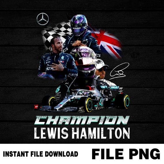 Champion Lewis Hamilton signature Png Lewis Hamilton Png | Etsy