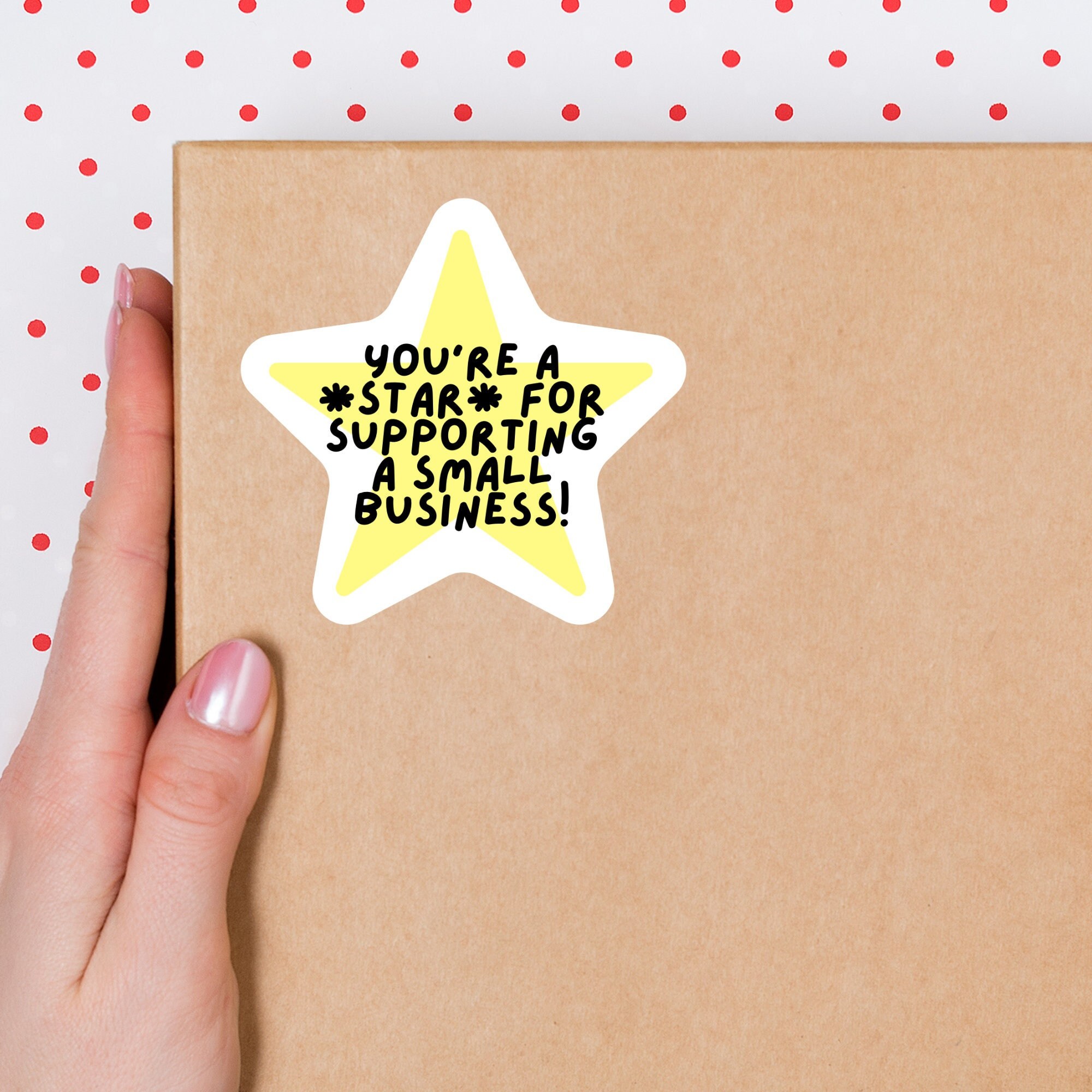 35x You're A Star Stickers Thank You Stickers Small - Etsy