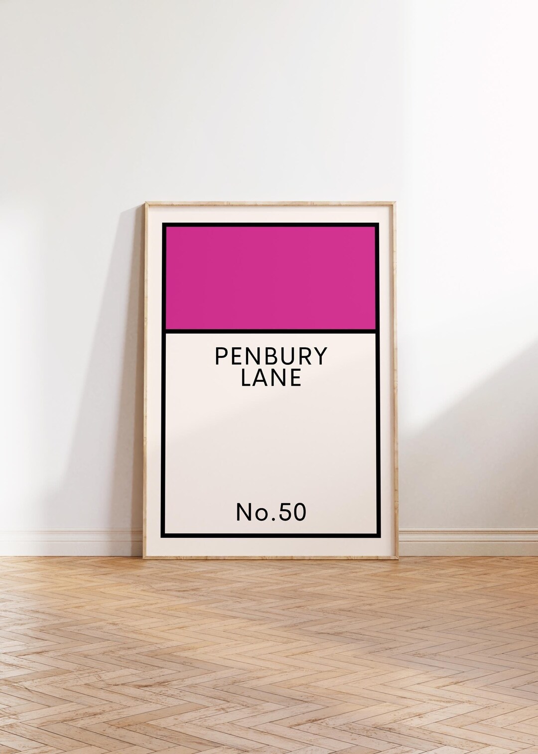 Custom Street Name Print | Personalised Print | Road Name Number ...