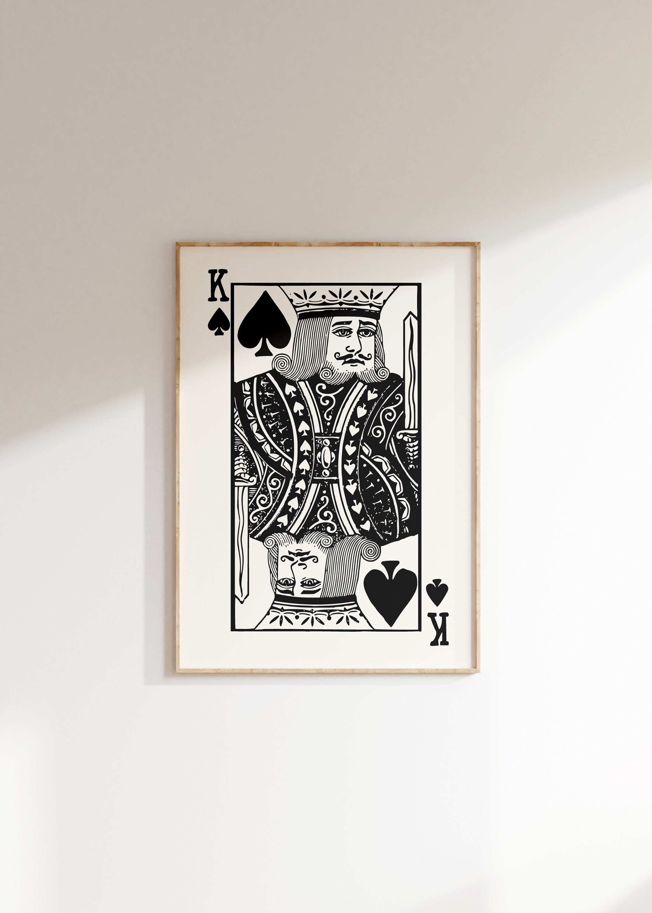 King Of Hearts Card Drawing