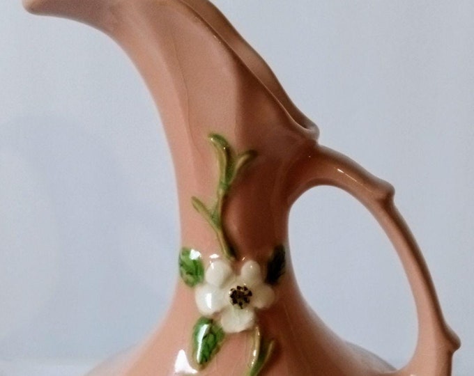 Vintage Hull Art Pottery Pitcher Vase: Rosella Wild Rose, 1940s USA - Etsy