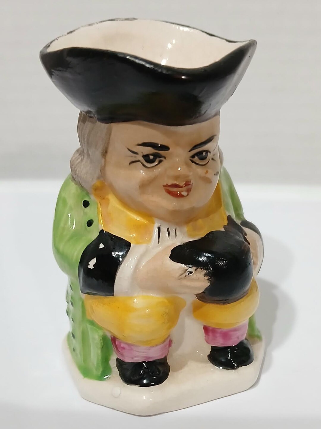 Vintage Keele Street Pottery Toby Jug, Colonial Man Creamer, 1940s - Etsy