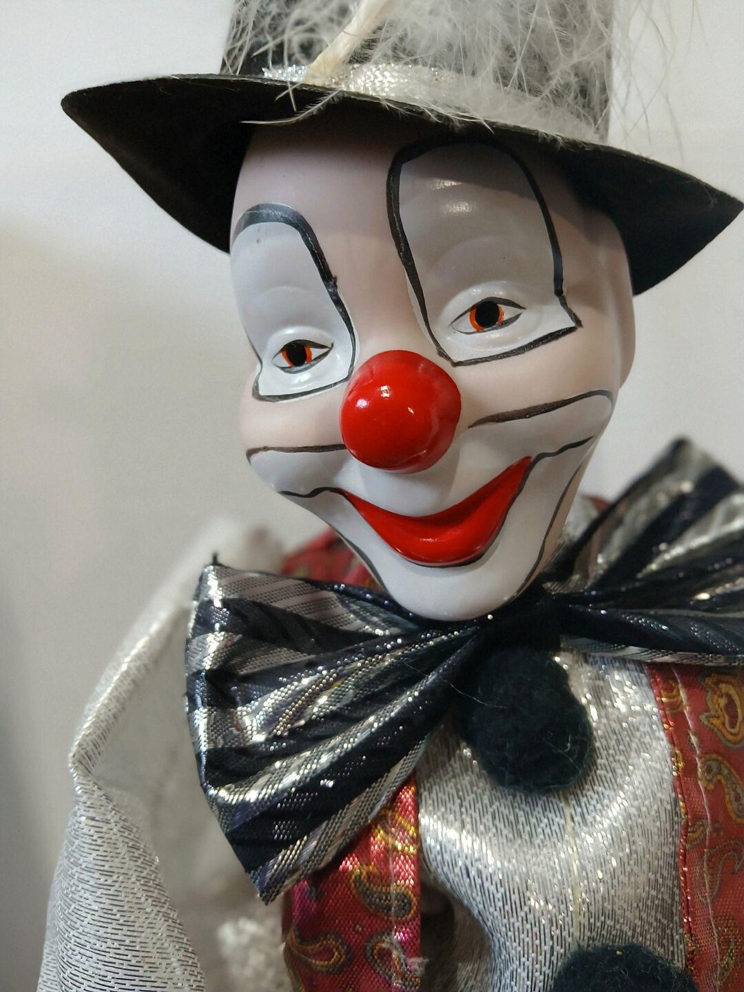 Clown Heritage Mint Magician Hobo Smiling 16 Porcelain Doll Vintage ...