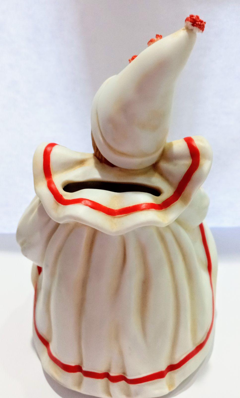 Vintage Enesco Pom Pom Circus Clown Piggy Bank 1983 - Etsy