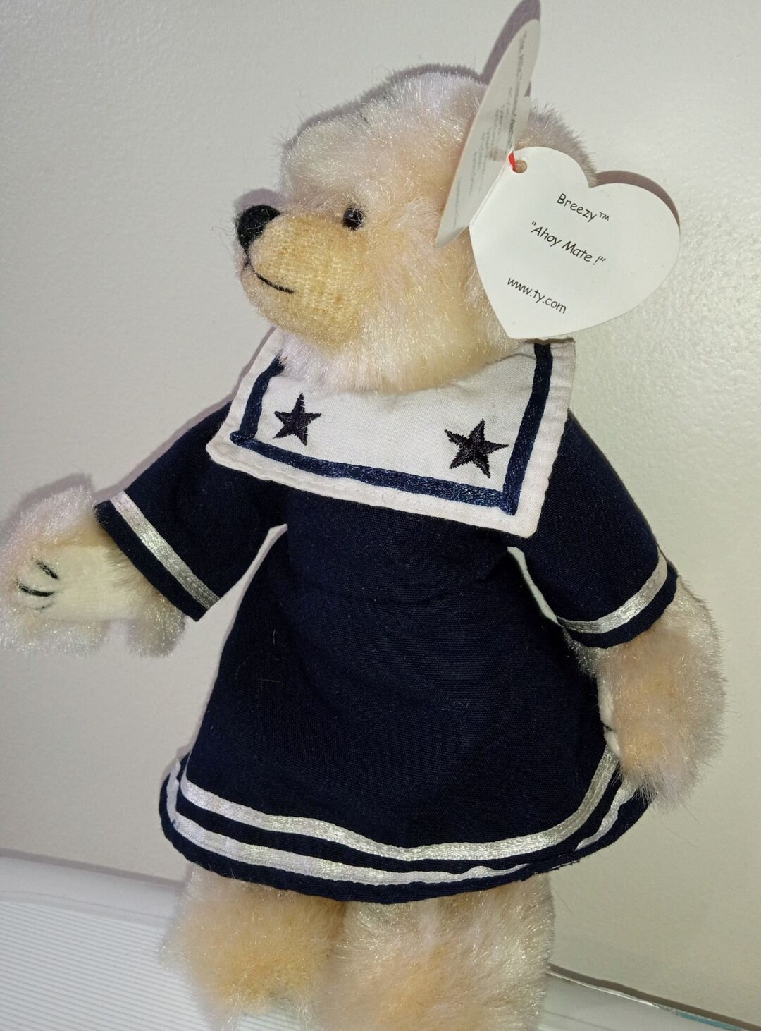 TY 1993 Breezy Ahoy Mate Sailor Teddy Bear Collectible 8" H W/ Tag - Etsy