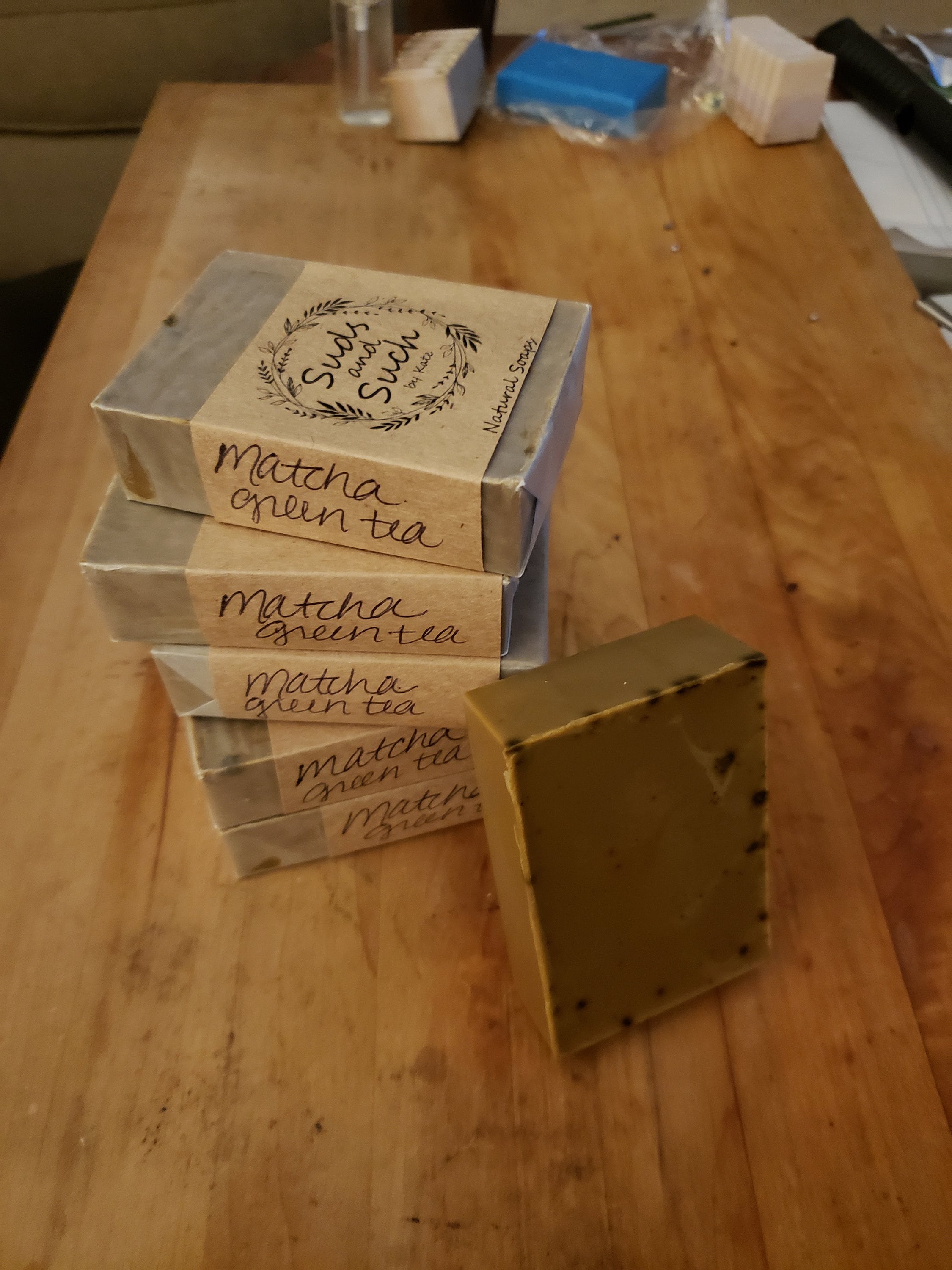 Matcha Green Tea Goat Milk Soap - Etsy