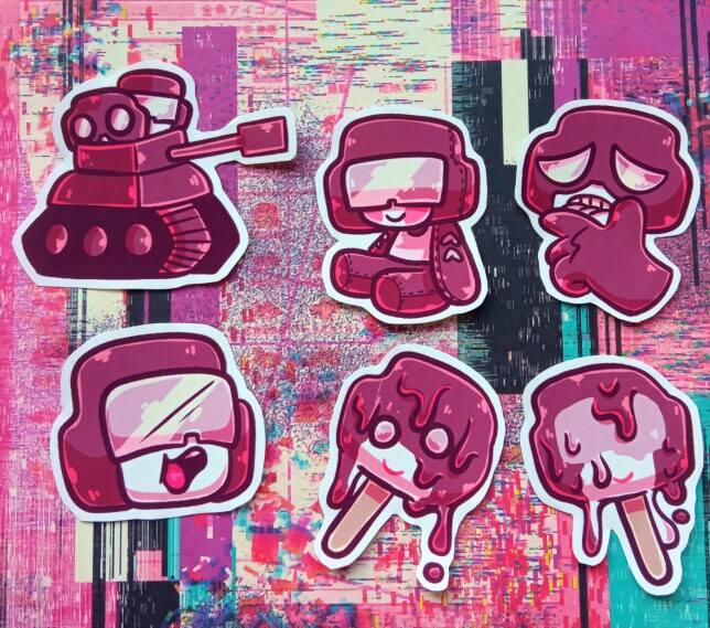 NO RESTOCK Tankmen Stickers Newgrounds - Etsy