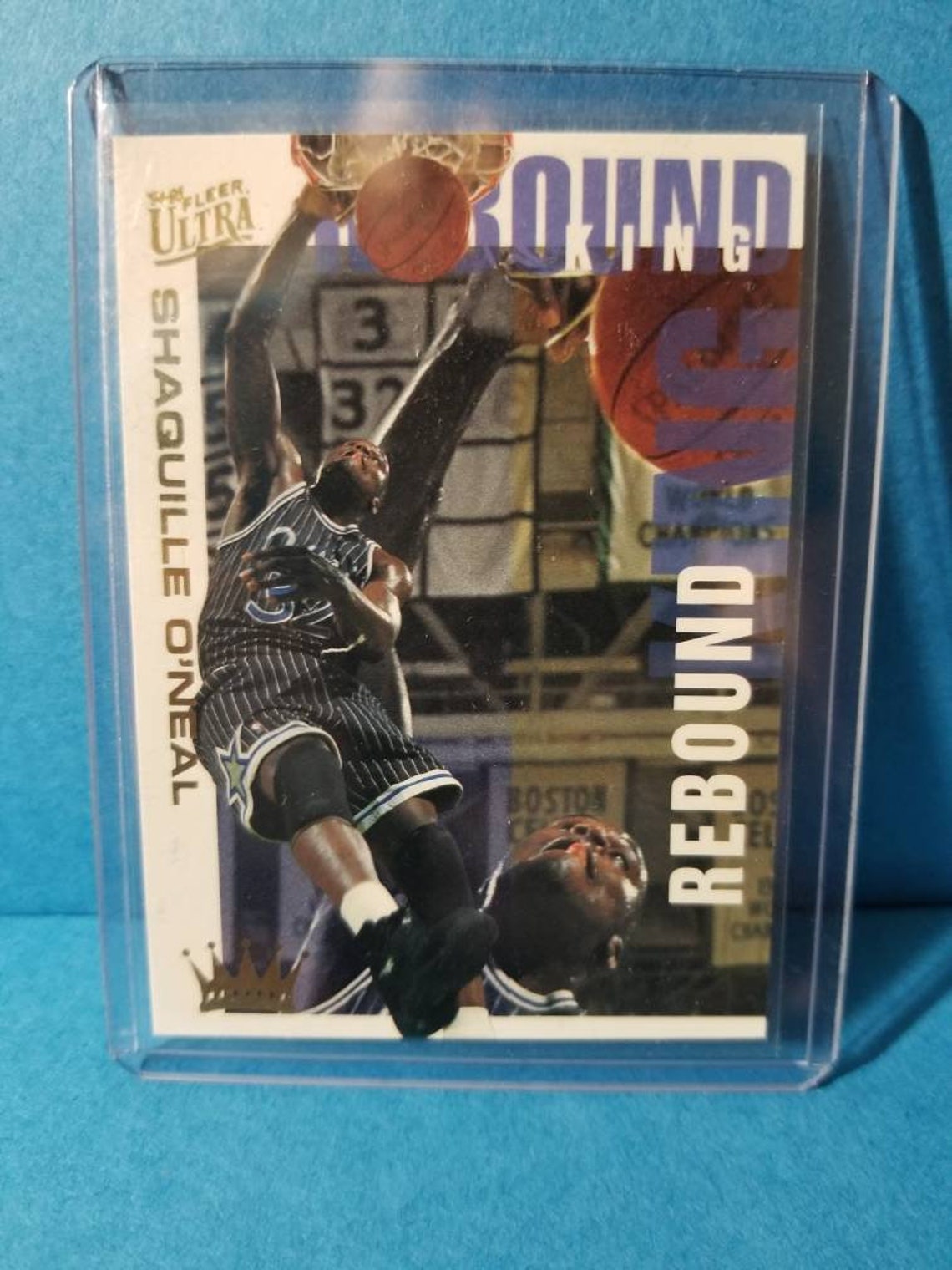 Shaquille Oneal Orlando Magic Lakers Heat 4x Nba Champion Mvp Tnt ...