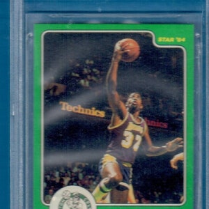 Star Rookie!! Magic Johnson! Graded Bgs 8.5 Rare 1983-84 Star Magic ...