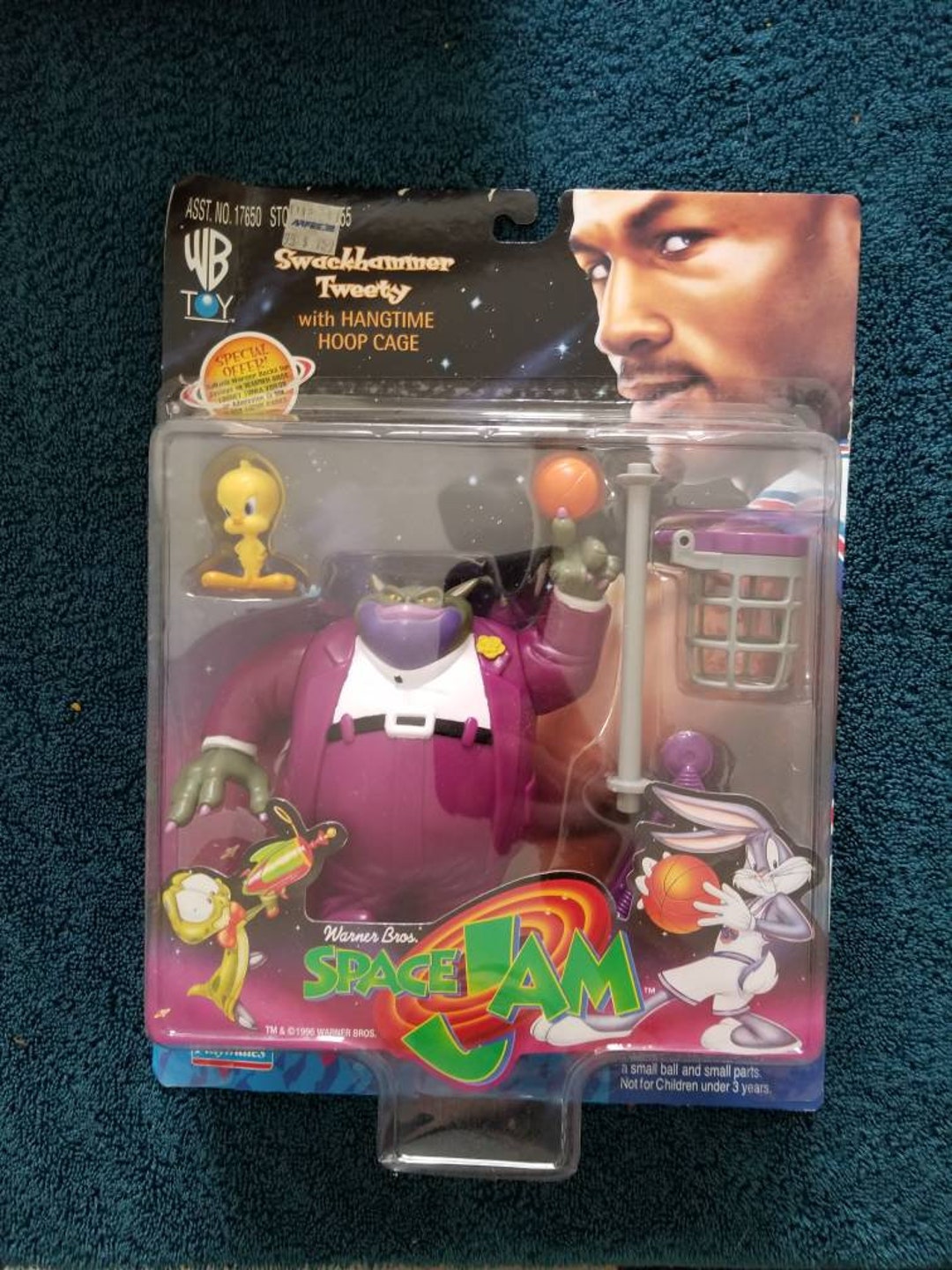 Space Jam Tweety and Swackhammer Mint Never Opened Vehicle From the ...