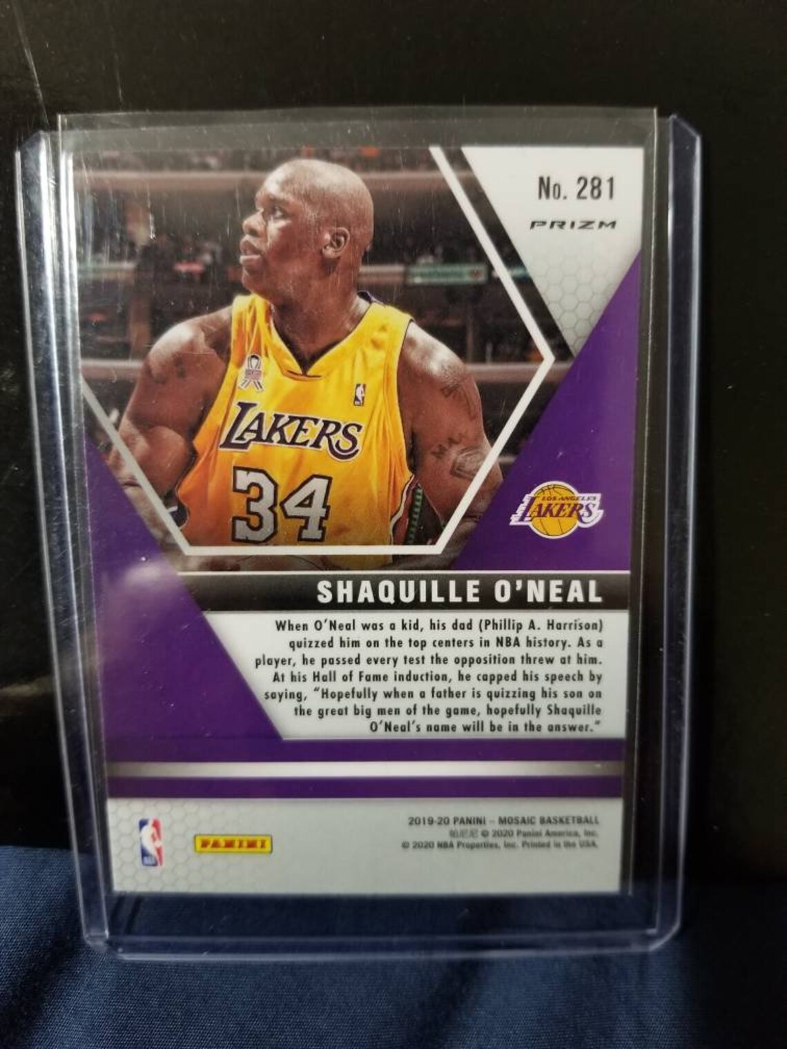 Shaquille Oneal! Orlando Magic Lakers Heat 4x Nba Champion Mvp Tnt ...