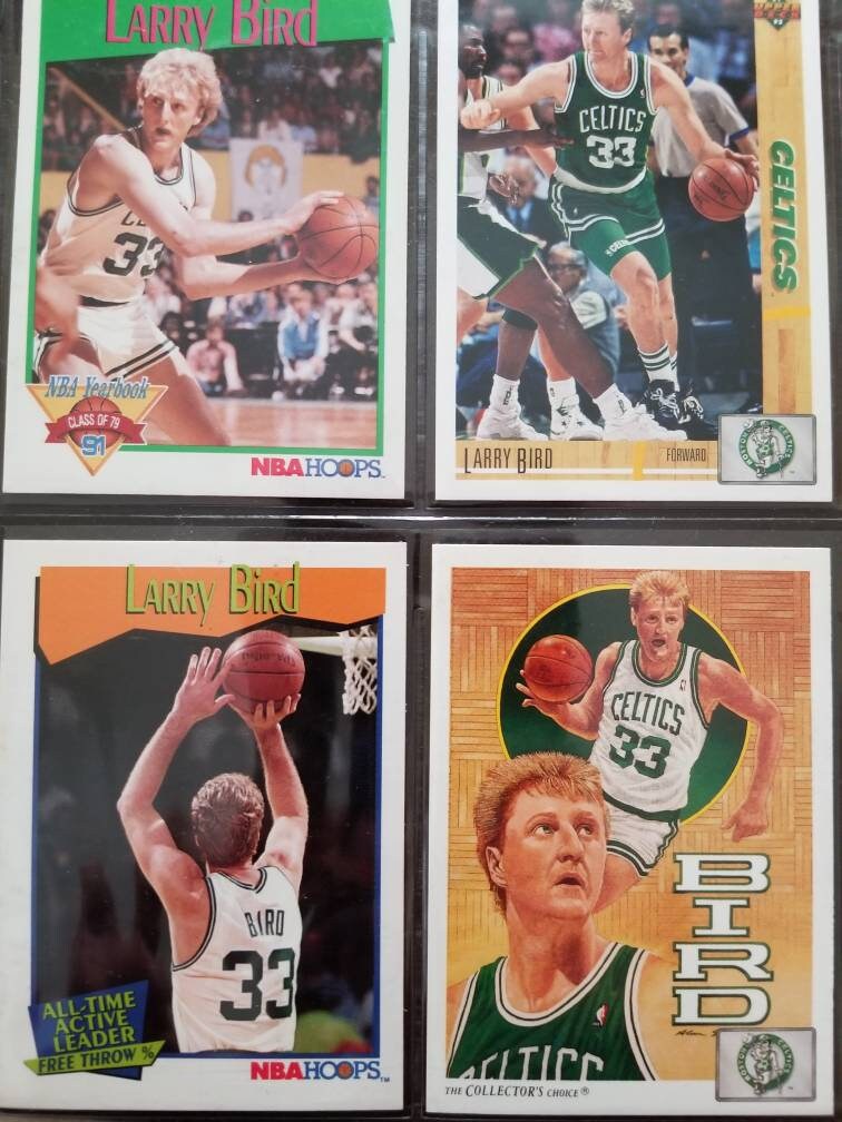 Larry Bird Rare Vintage 6x Lot NBA Legend MVP and Hall of Fame - Etsy ...