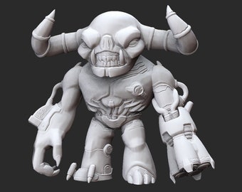 Doom Eternal Toy 3d Print | Etsy