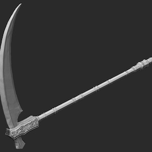 Friede's Great Scythe Dark Souls 3 STL Digital Model 3D - Etsy
