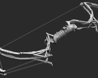 Hunter Bow Shadow Horizon Zero Dawn STL Digital Model 3D Print | Etsy