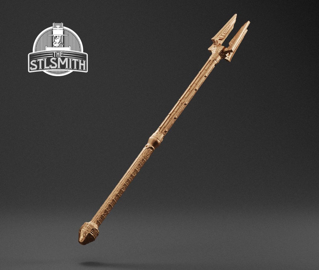 Dwarven Staff Life Size Replica Prop Kit 3D Print FDM - Etsy
