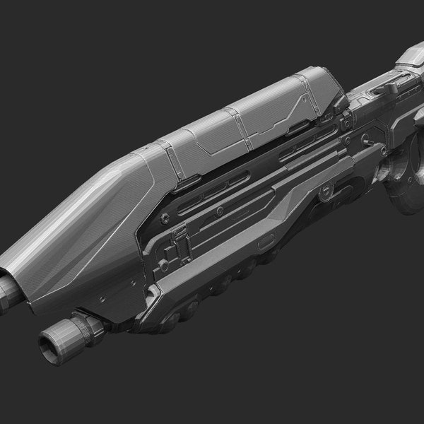 Halo Assault Rifle Stl - Etsy
