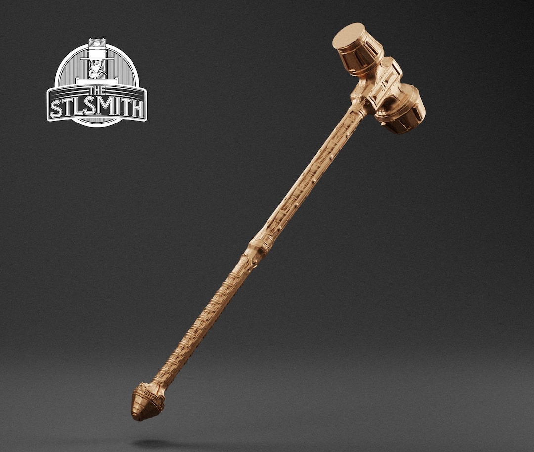 Dwarven War Hammer Life Size Replica Prop Kit 3D Print FDM - Etsy