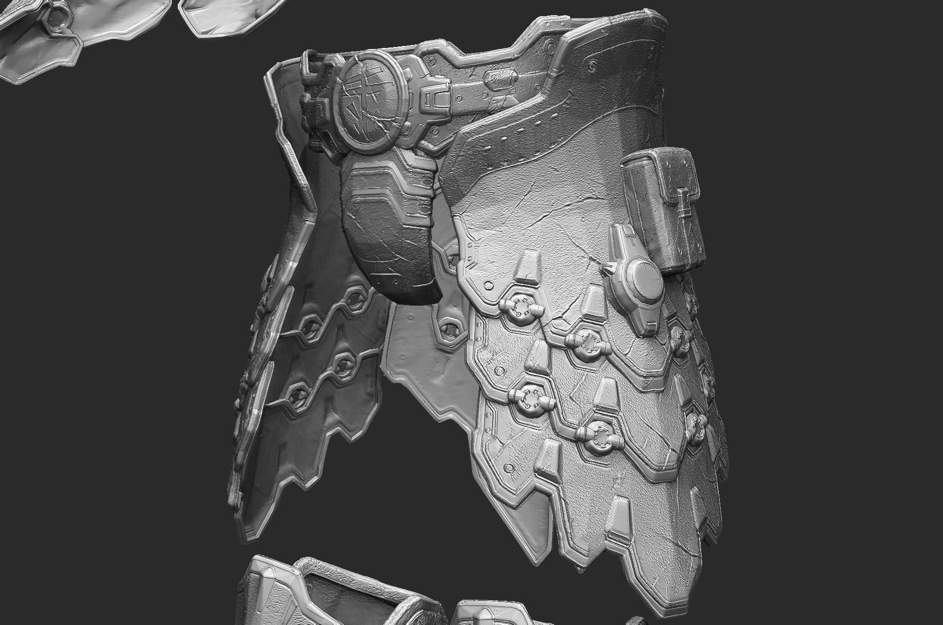 Sentinel Light Armour Doom Eternal Cosplay STL Digital Model - Etsy España