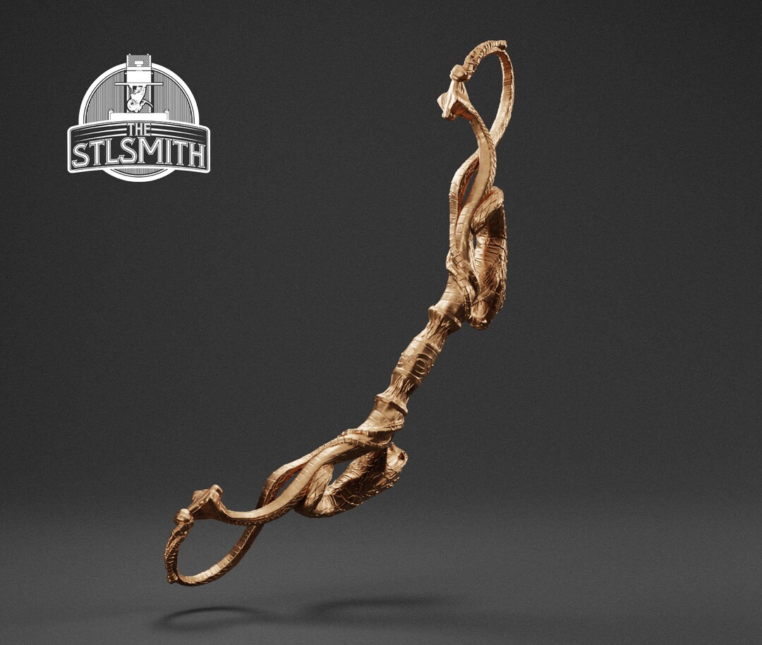 Serpent Bow Life Size Replica Prop Kit 3D Print FDM - Etsy