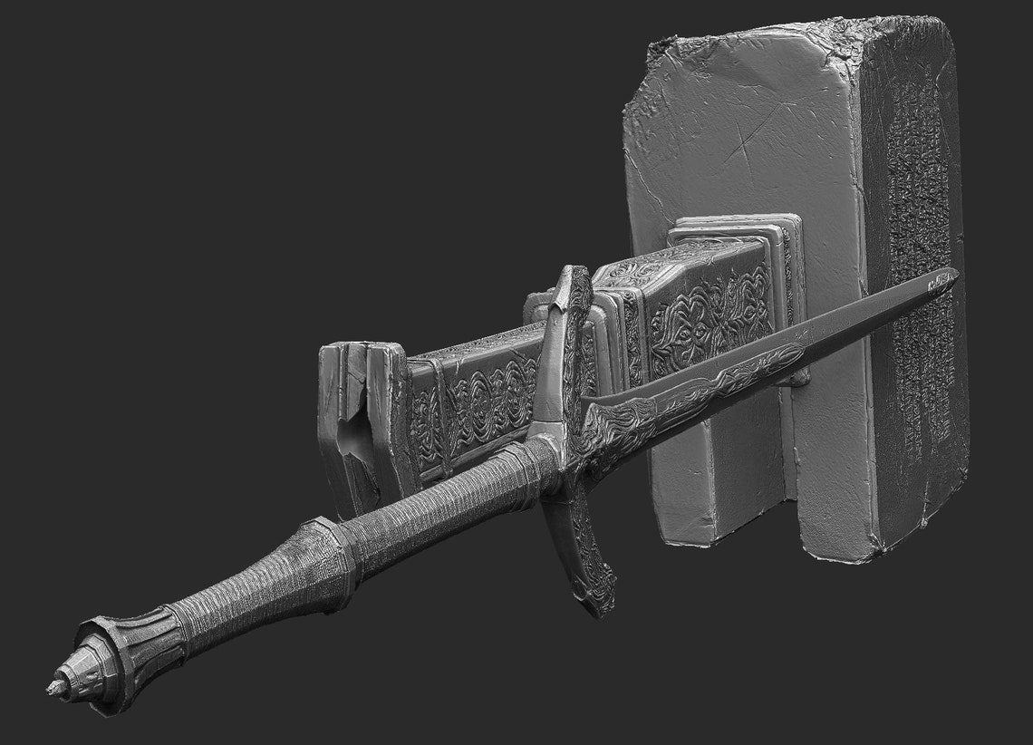 Kirkhammer Bloodborne Cosplay STL Digital Model 3D Print - Etsy UK