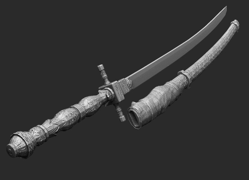 Chikage Bloodborne Cosplay STL Digital Model 3D Print - Etsy