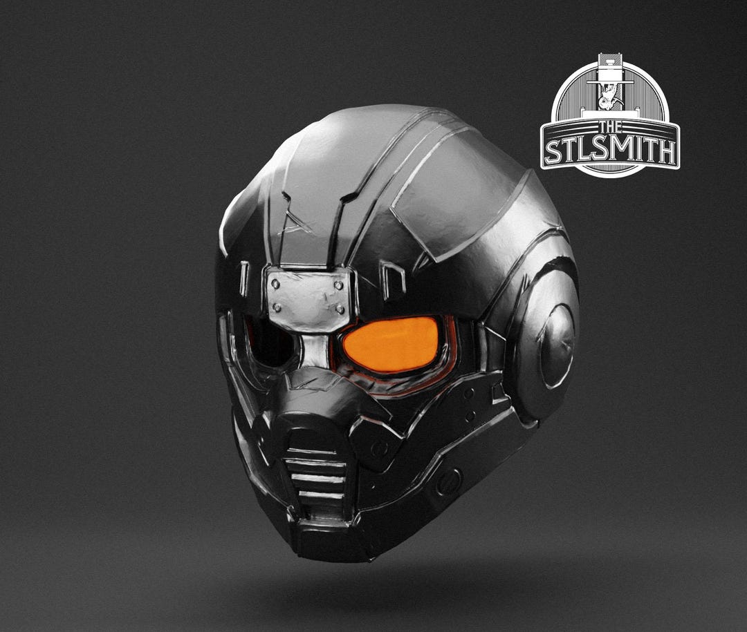 COG Commando Heavy Helmet Gears STL Digital Model Cosplay 3D Printing ...