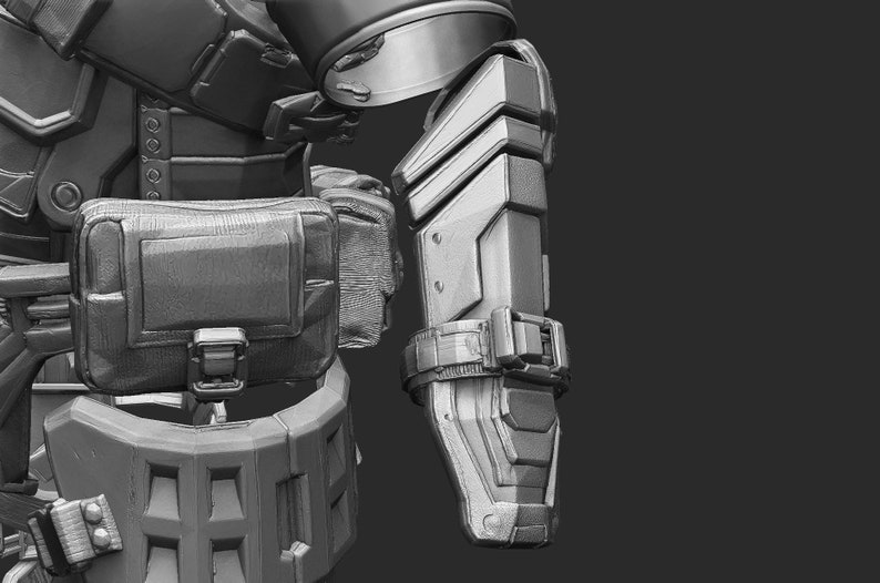 UIR Armour Male Gears of War Cosplay STL Digital Model 3D - Etsy New ...
