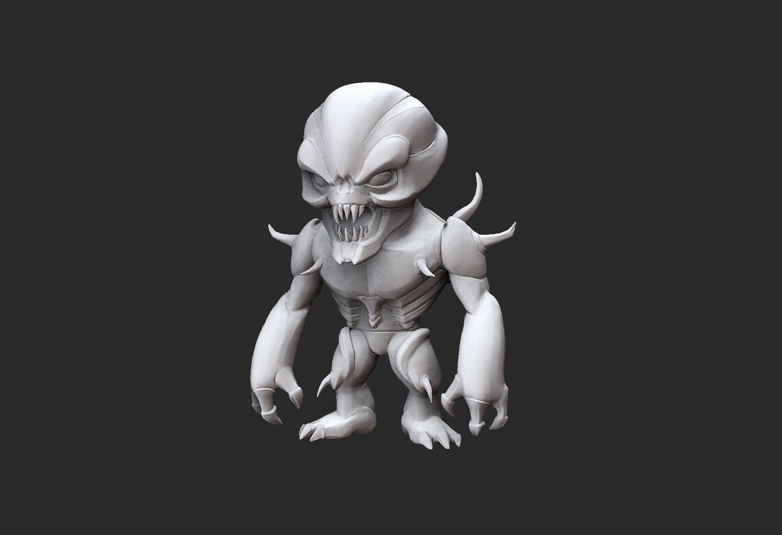 Imp Doom Collectable Toy 3D Model STL File | Etsy