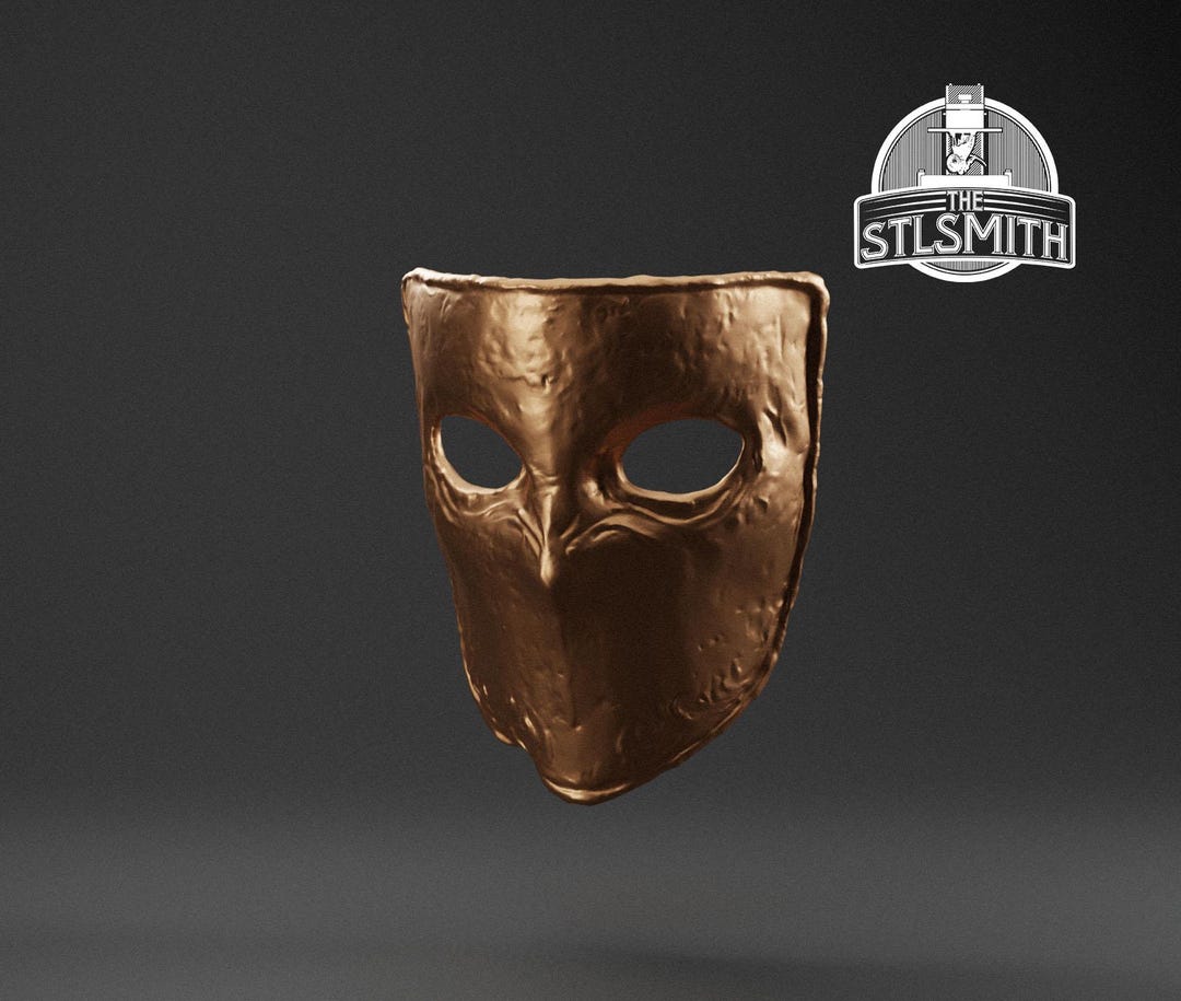Silver Mask Life Size Replica Prop Kit 3D Print FDM - Etsy