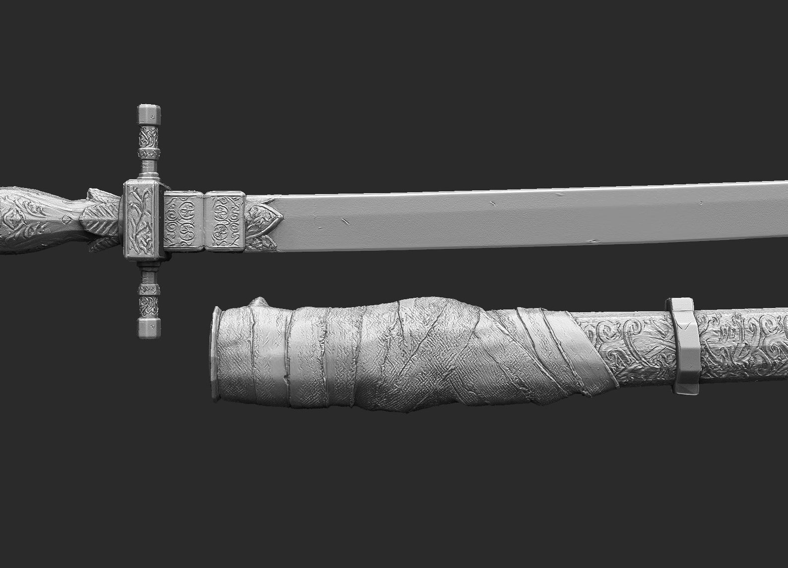 Chikage Bloodborne Cosplay STL Digital Model 3D Print - Etsy