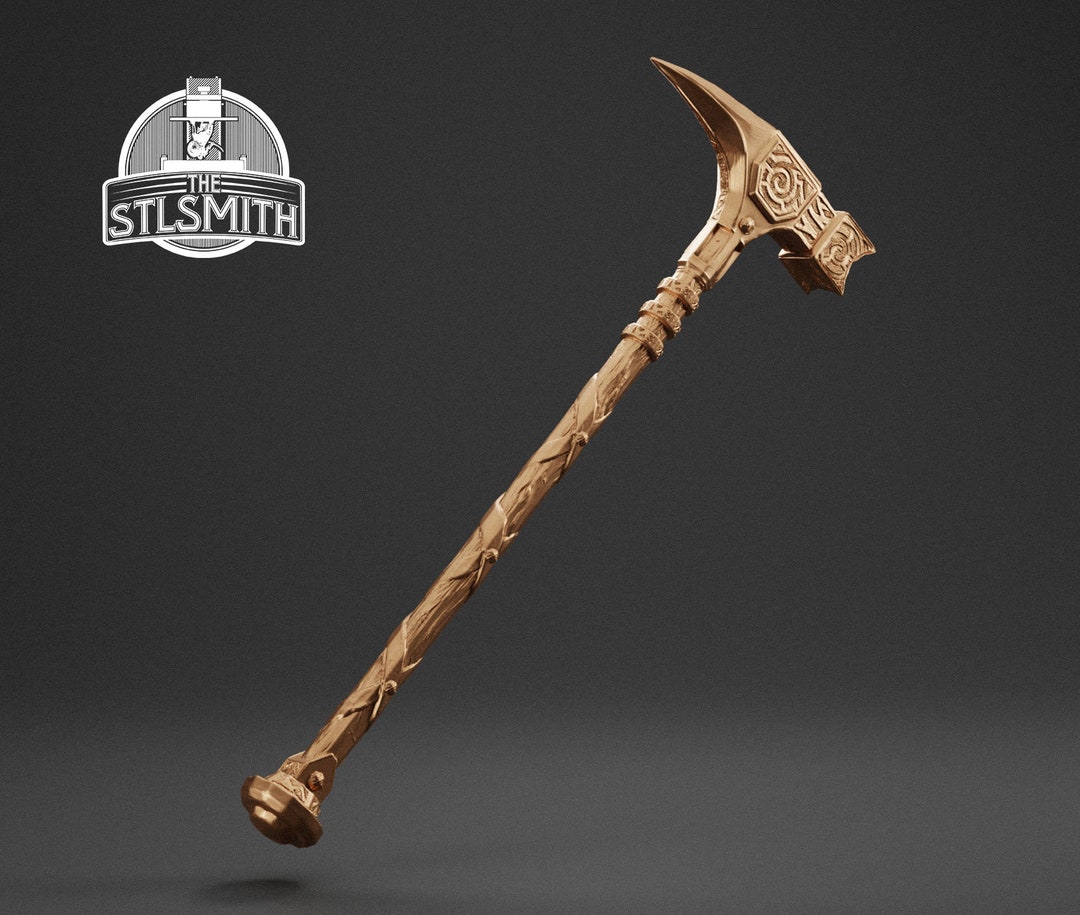 Steel Warhammer Life Size Replica Prop Kit 3D Print FDM - Etsy