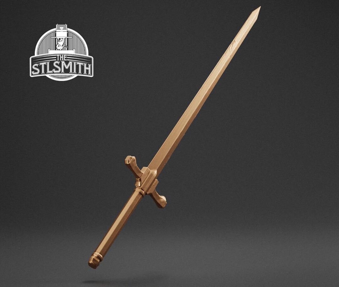 Sunlight Straight Sword Life Size Replica Prop Kit 3D Print FDM - Etsy