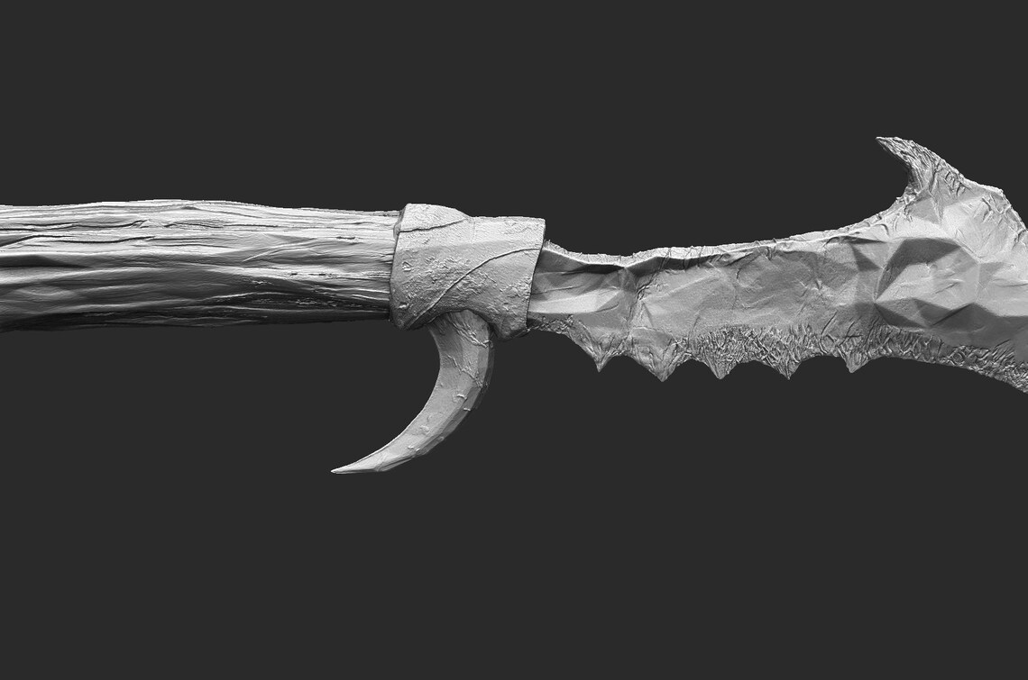 Farron Greatsword Knife Dark Souls 3 STL Digital Model 3D | Etsy