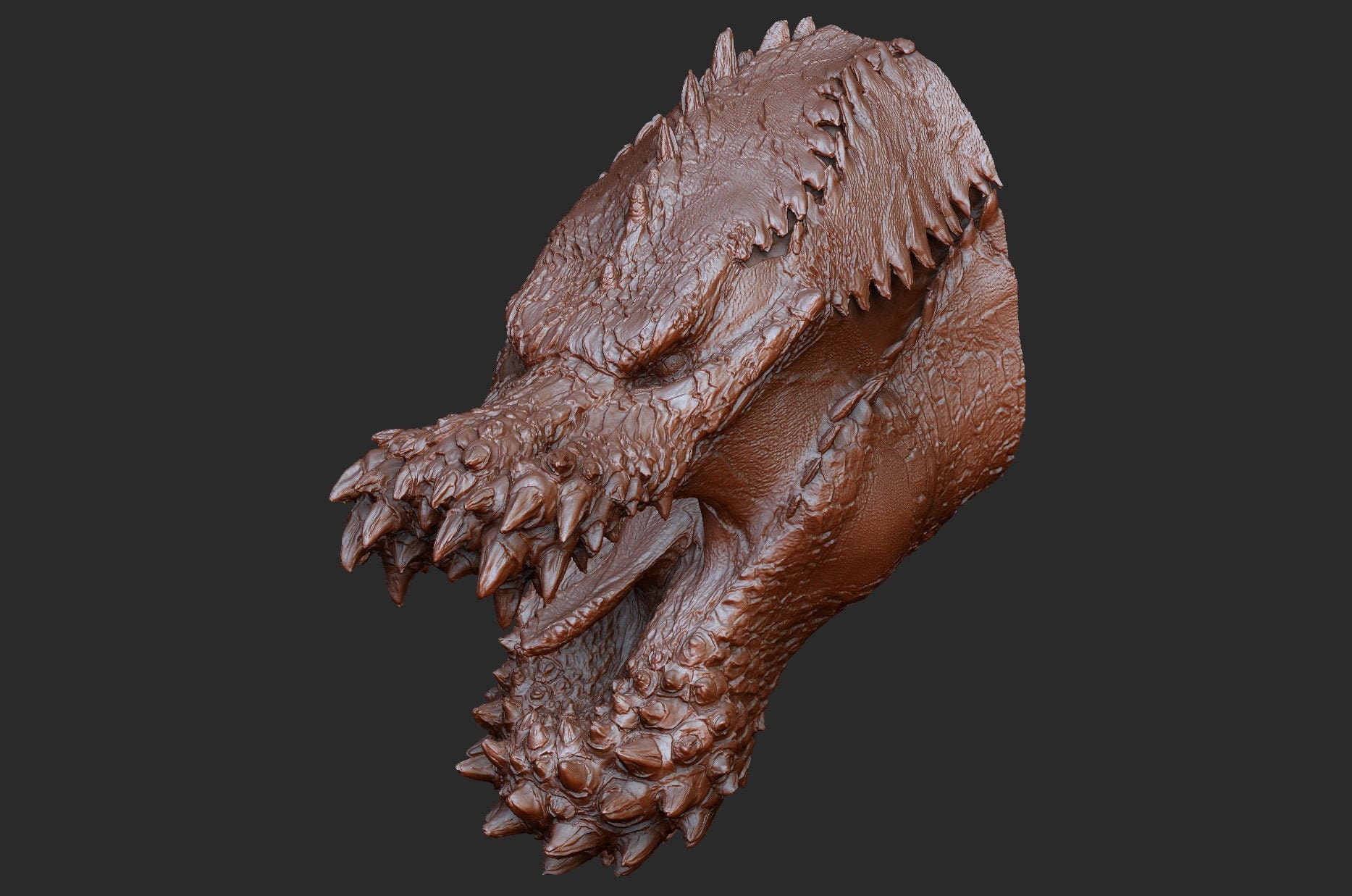 Deviljho Head Trophy Monster Hunter STL Digital Model 3D Print - Etsy UK