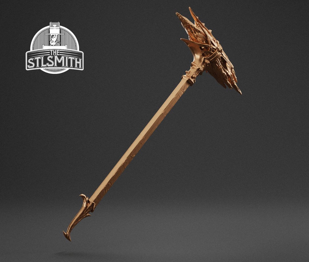Orphic Hammer BG3 Cosplay STL Digital Model 3D Printing - Etsy