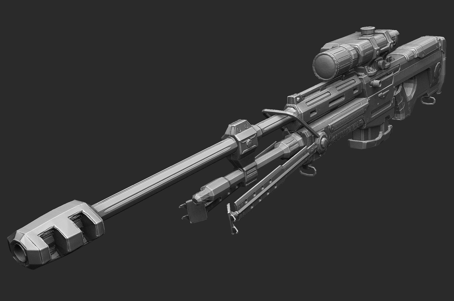 Halo Covenant Weapons Sniper
