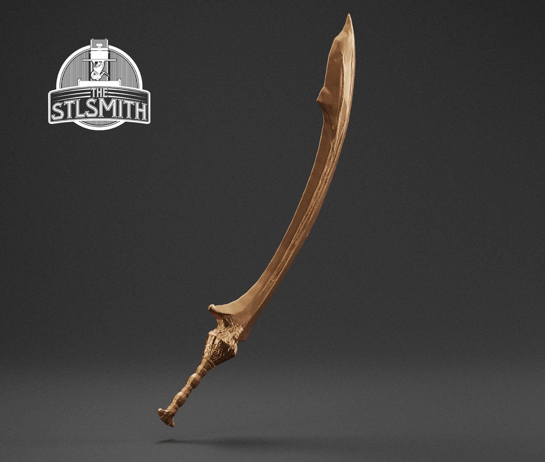 Onyx Lord's Greatsword Life Size Replica Prop Kit 3D Print FDM - Etsy