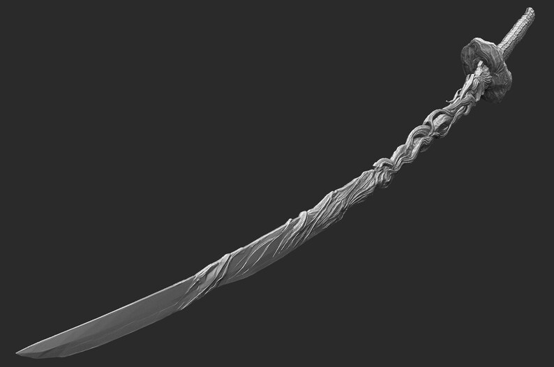 Frayed Blade Dark Souls 3 STL Digital Model 3D Print Cosplay - Etsy Canada