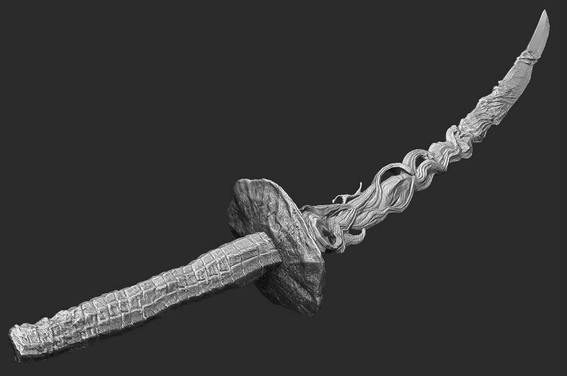 Frayed Blade Dark Souls 3 STL Digital Model 3D Print Cosplay - Etsy Canada