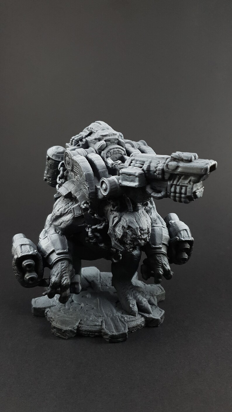 Brumak Gears Of War 3d Model Stl File 3d Print Etsy