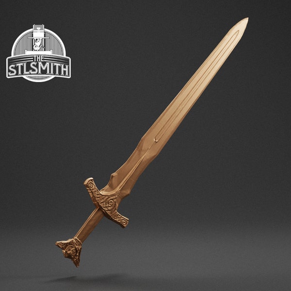 Skyrim Sword 3d Print - Etsy