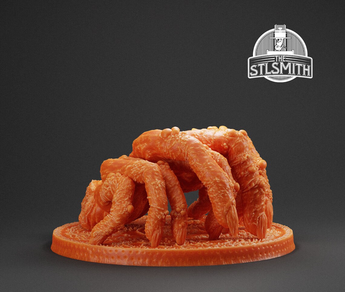 Fingercreeper Elden Ring Miniature STL File 3D Print - Etsy