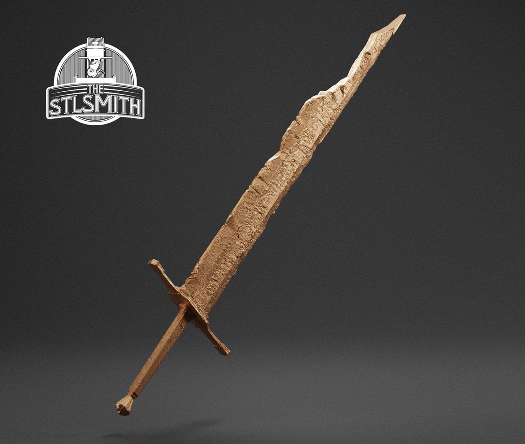 Gael's Greatsword Life Size Replica Prop Kit 3D Print FDM - Etsy