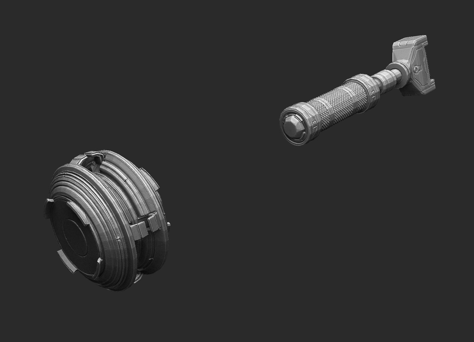 Shock Grenade COG Gears of War Cosplay STL Digital Model 3D | Etsy