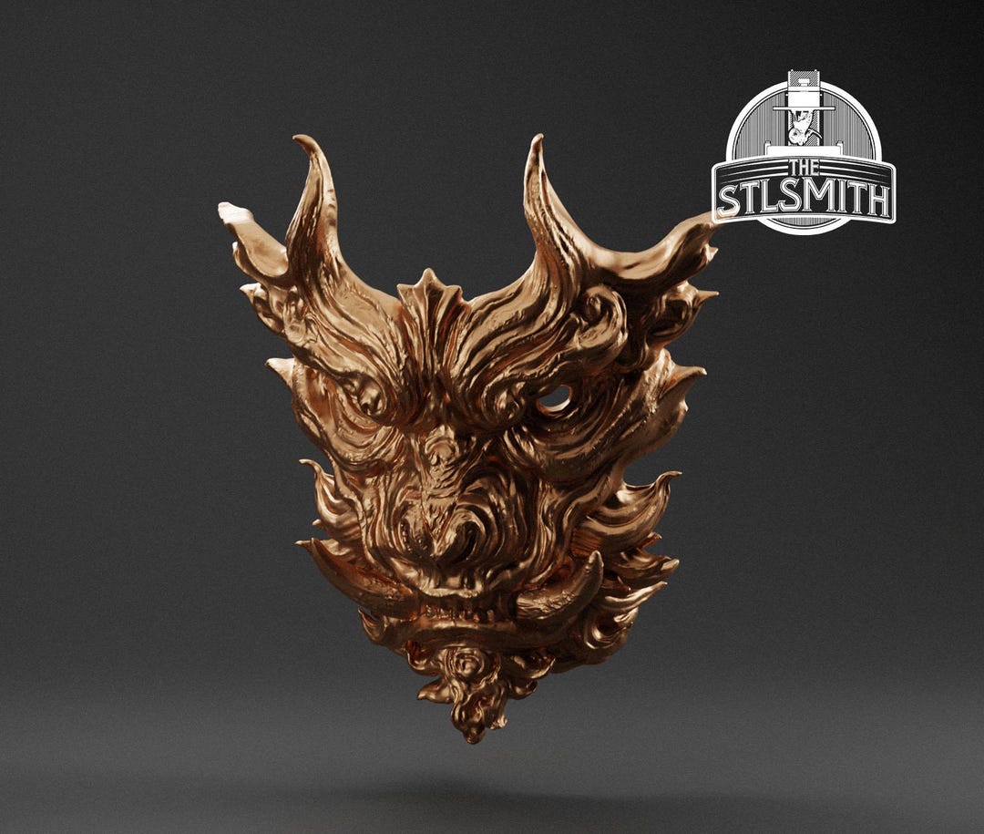 Bronze Monkey Mask Life Size Replica Prop Kit 3D Print FDM - Etsy