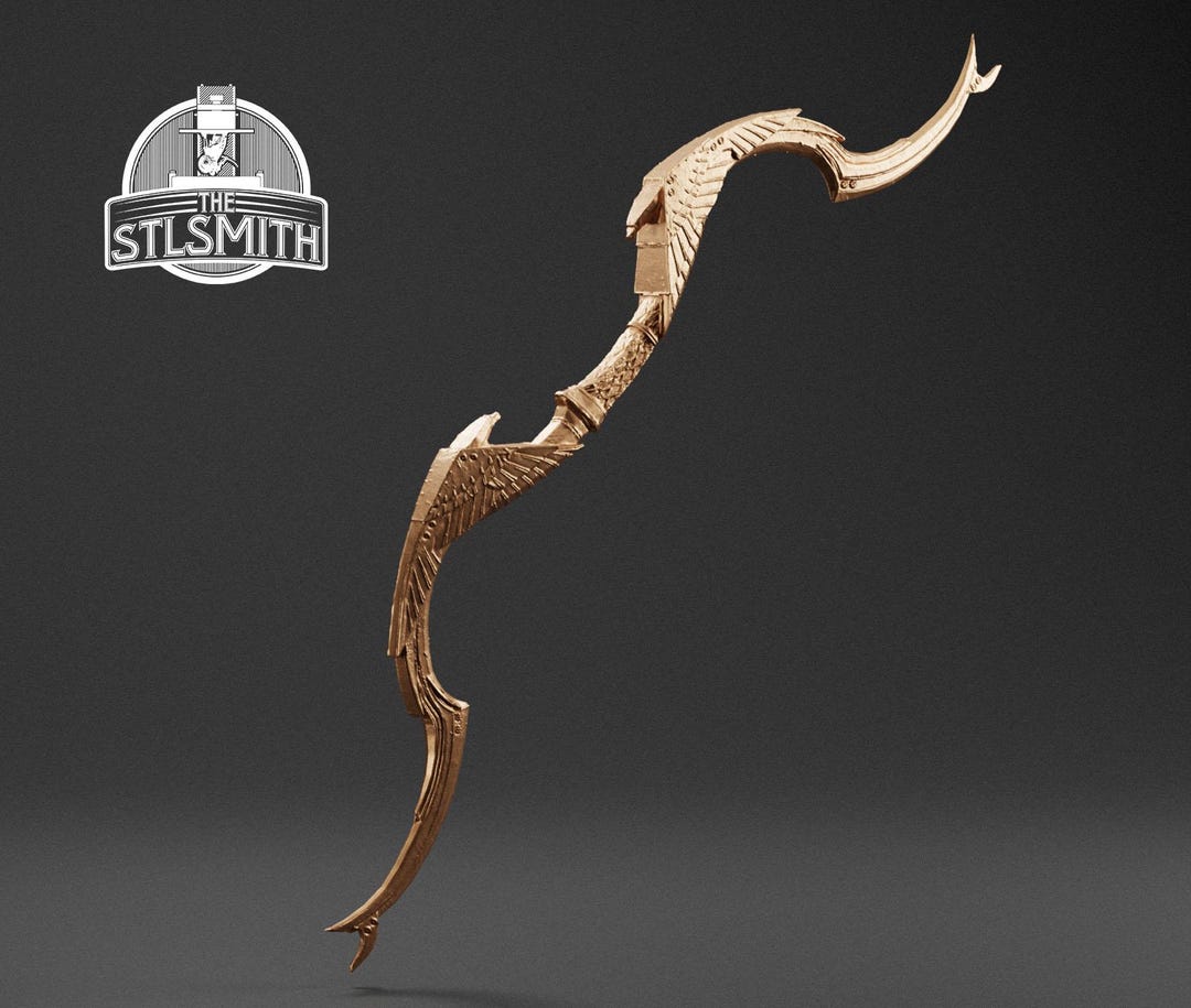 Elven Bow Life Size Replica Prop Kit 3D Print FDM - Etsy