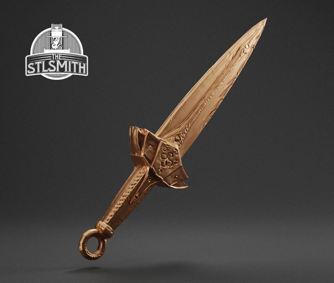 Dragonbone Dagger SK Cosplay STL Digital Model 3D Print - Etsy